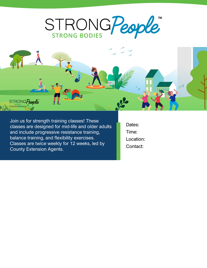 Strong Bodies Flyer – StrongPeople