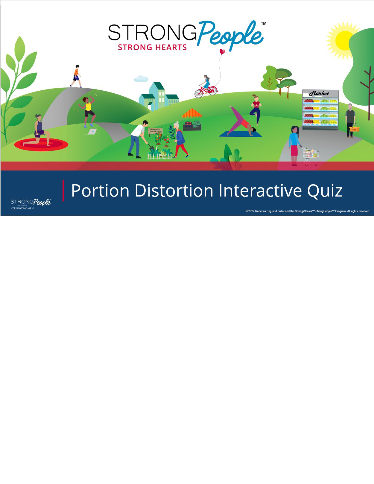 Portion Distortion Interactive Quiz – StrongPeople