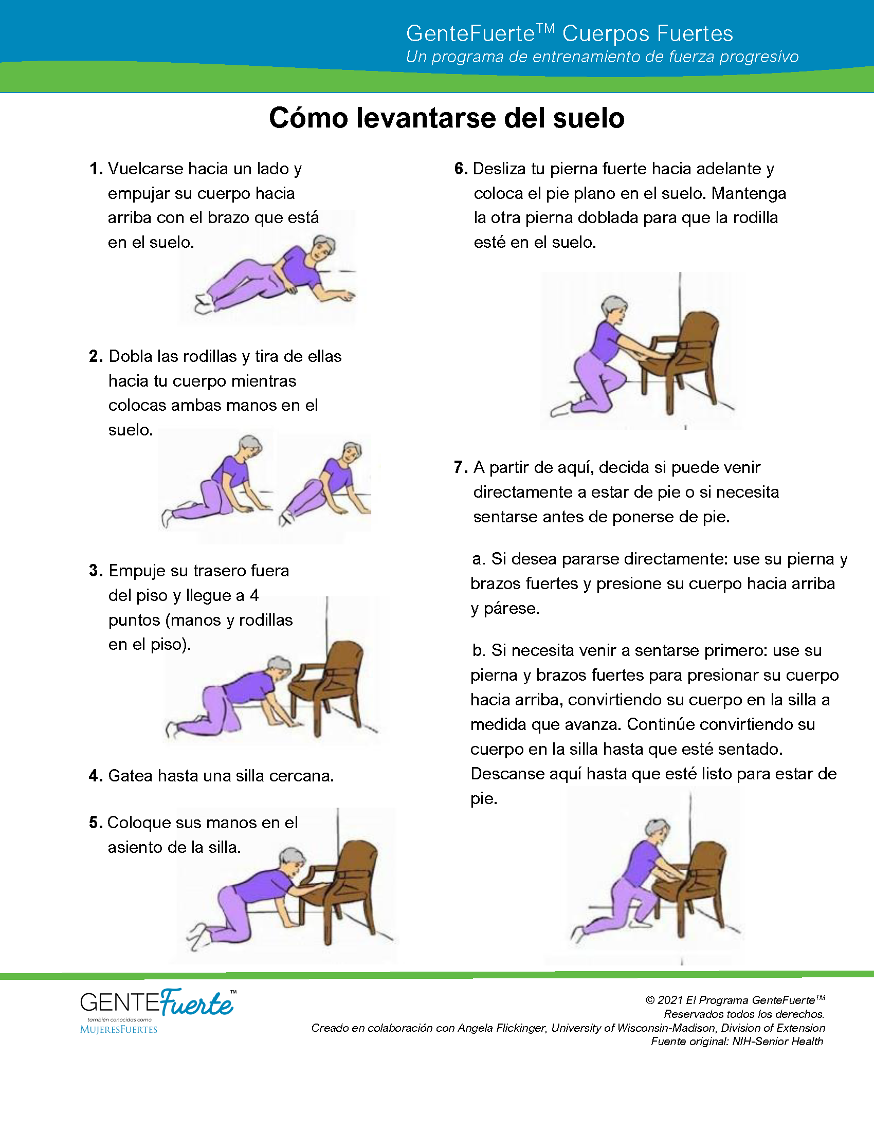 Cómo levantarse del suelo – StrongPeople